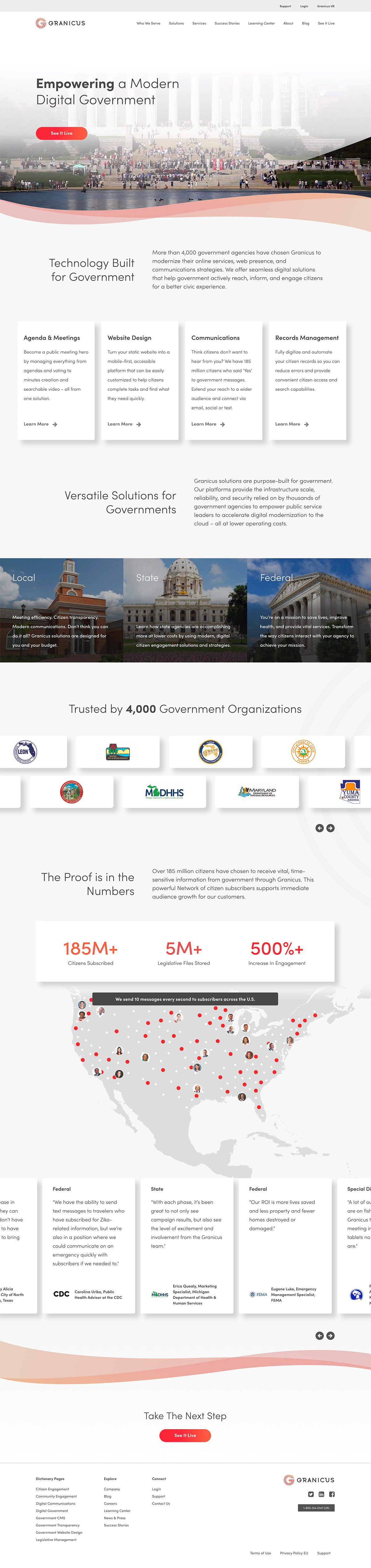 Granicus Website Design & Development | Peaktwo